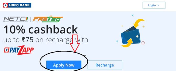 HDFC Fastag Application Form PDF - InstaPDF