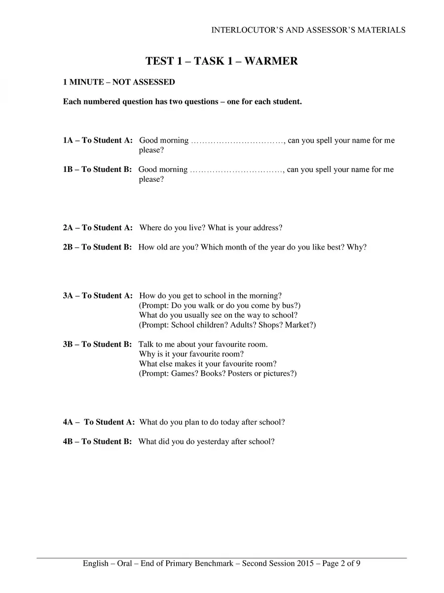 English Oral Exam Questions PDF InstaPDF English Oral Exam Questions PDF InstaPDF