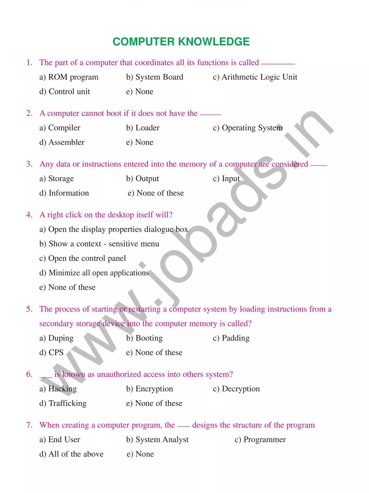 MRB Pharmacist Exam Model Question Paper With Answers PDF InstaPDF MRB Pharmacist Exam Model Question Paper With Answers PDF InstaPDF